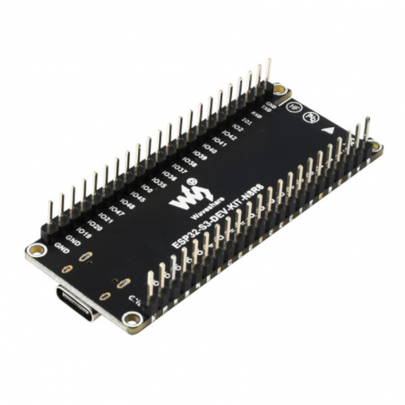 ESP32-S3 - Placa da Waveshare com ESP32-S3-WROOM-1-N8R8 240MHz Dual Core, USB-C - Waveshare 24243