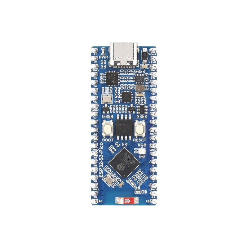 Esp32 S3 Pico Placa Baseada Em Esp32 S3r2 Com Pinout Pi Pico Usb C