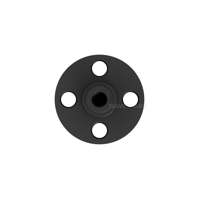 Metal Flat Key Shaft Flange Plate, Suitable For Using with ST Serial ...