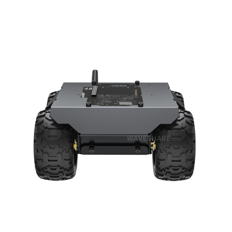 WAVE ROVER - Base UGV 4x4 4WD Expansível c/ driver ESP32, Suporta Hosts Pi e Jetson (3x18650 não ...