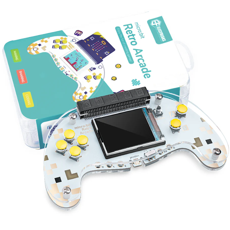 micro:bit Retro Programming Arcade (without micro:bit board) - ELECFREAKS EF08282