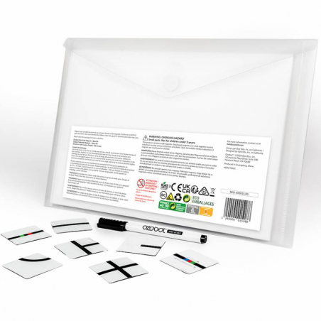 Ozobot Color Code Magnets: Base Kit (36 Tiles)