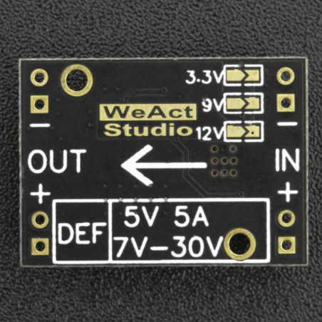 DC-DC Multi-output Buck Converter (3.3V/5V/9V/12V) - DFRobot DFR1015