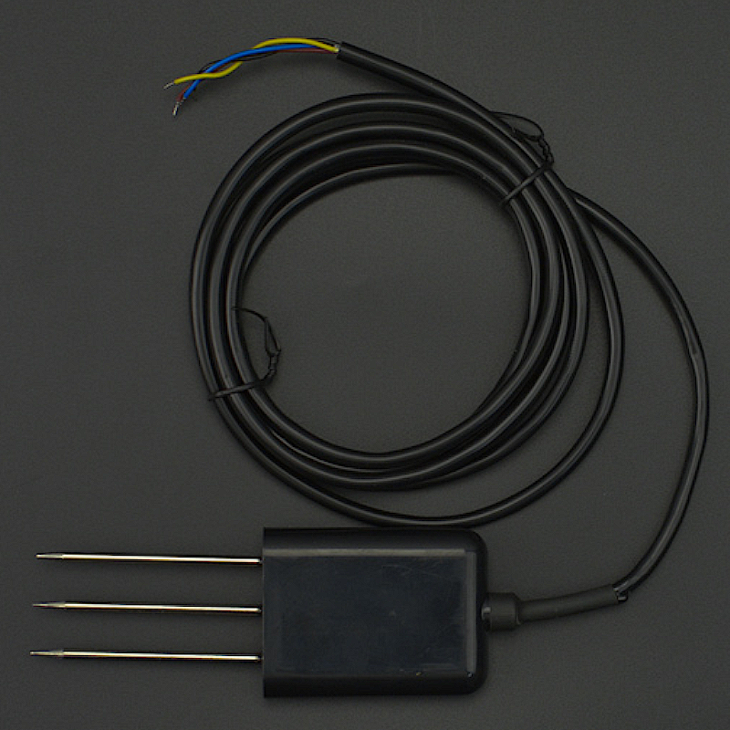 RS485 MODBUS-RTU Soil Temperature and Moisture Sensor IP68, 5-30V ... RS485 MODBUS-RTU Soil Temperature and Moisture Sensor IP68, 5-30V ...