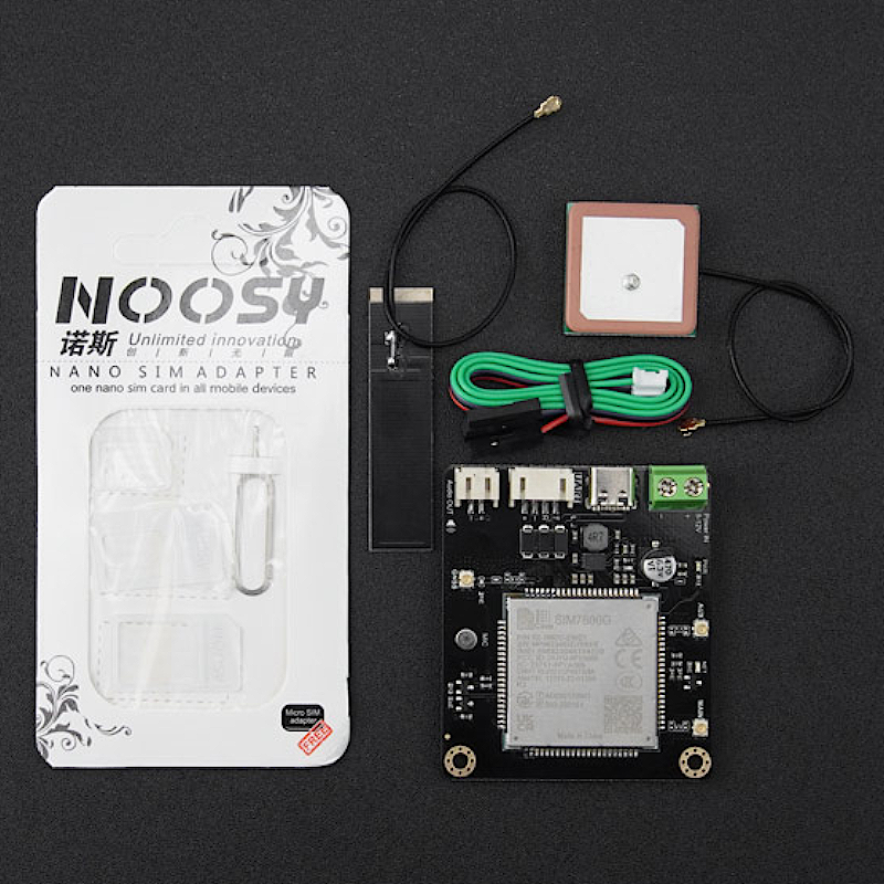 Gravity: High-Speed CAT4 SIM7600G-H Global 4G Communication and GNSS ...