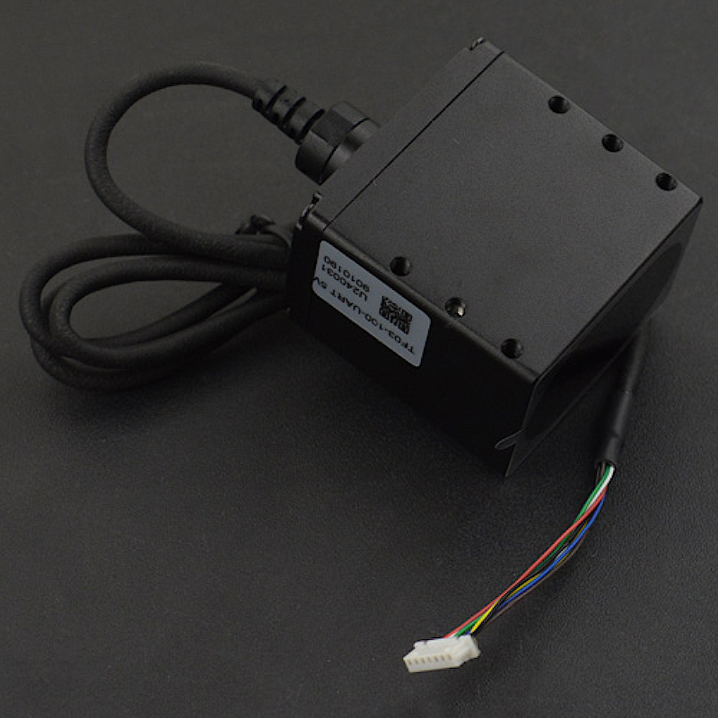 Tf03 Tof Single Point Ranging Solid State Lidar Sensor 100m Uart Can Ip67 Dfrobot Sen0328