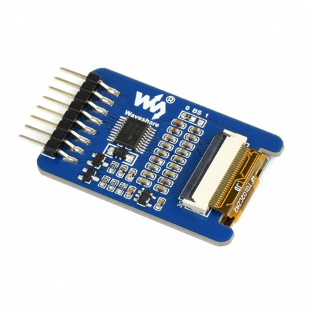 128×80, 1.02inch E-Ink display module, black/white dual-color ...