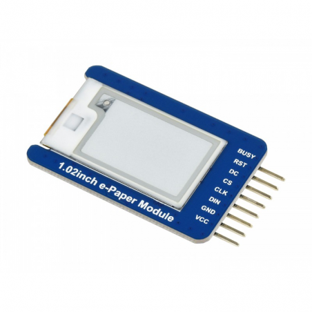 128×80, 1.02inch E-Ink display module, black/white dual-color ...