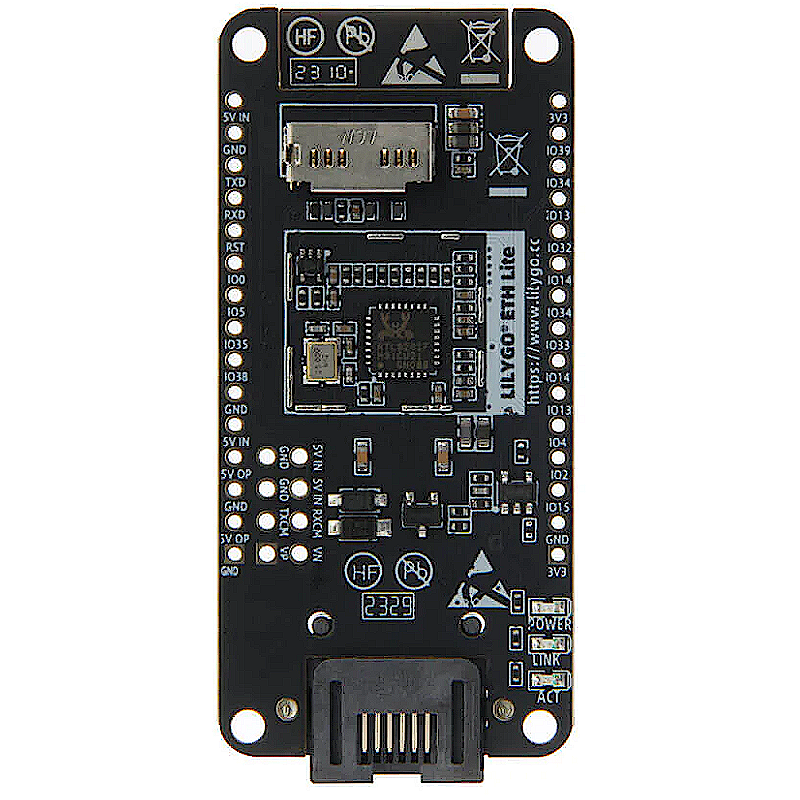 T-ETH-Lite: ESP32-S3 Com porta ETH W5500 e TF card- LILYGO® H674