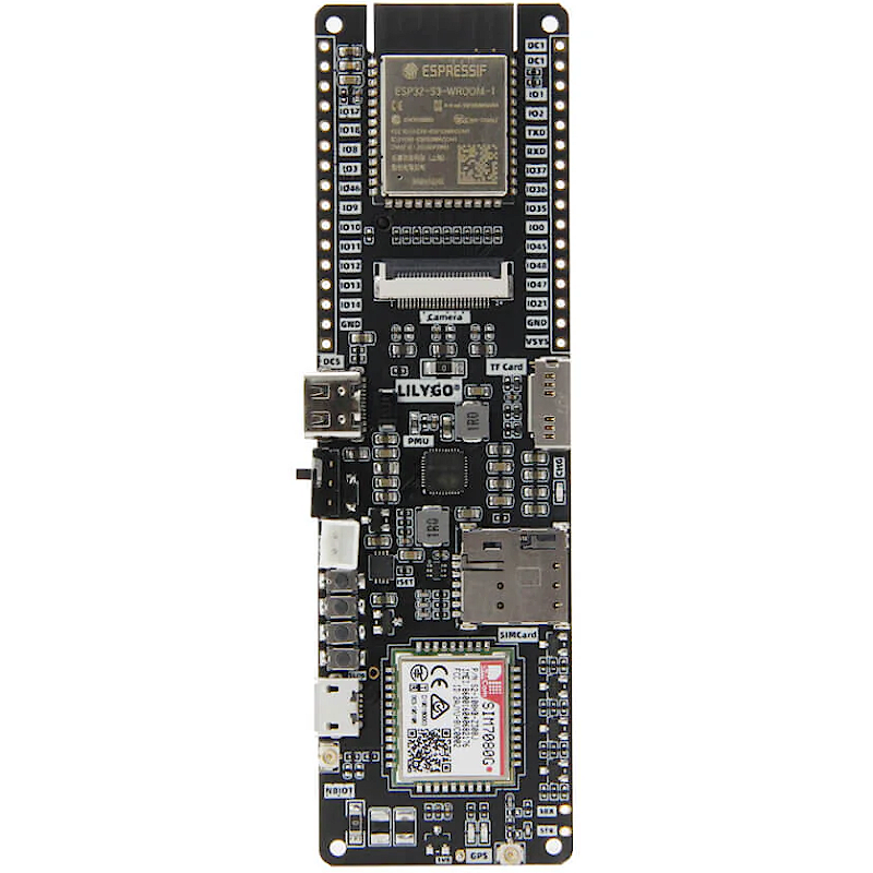 T-SIM7080G: ESP32-S3 with SIM7080G CAT-M & NB-IOT and Battery Holder ...
