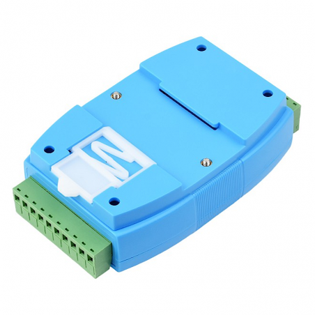 Industrial-grade Isolated 8-ch RS485 Hub DIN Rail - Waveshare 24271
