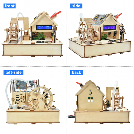 Smart Eco-Friendly House Kit for Arduino (included) - Keyestudio KS0576