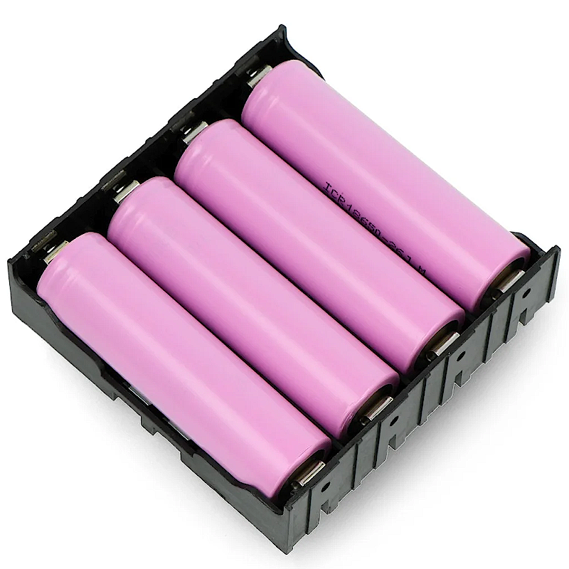 SUPPORT FOR 4 BATTERY 18650 TO PCB