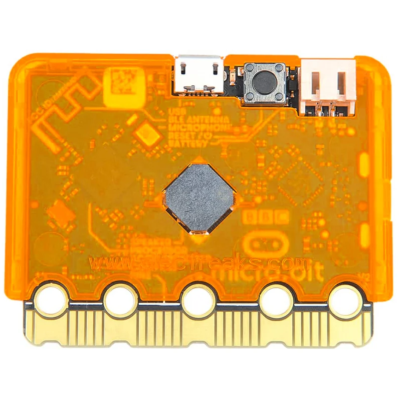 Orange Case for micro:bit V2 - ELECFREAKS EF11093