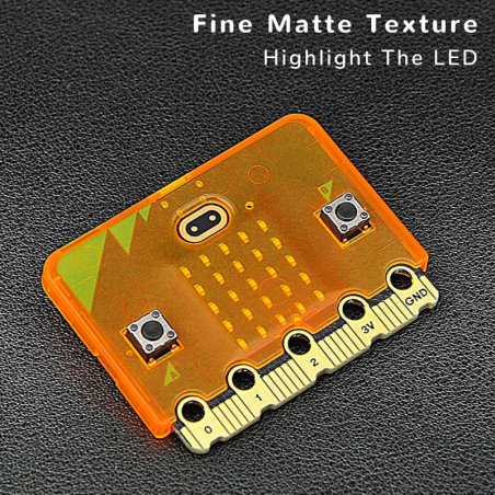 Orange Case for micro:bit V2 - ELECFREAKS EF11093