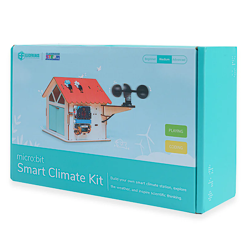 Smart Climate Kit for Micro:bit (Micro:bit not included) - ELECFREAKS ...