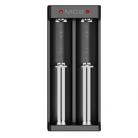 USB C Charger XTAR MC2 Li-ion Batteries - 2x0.5A 14500, 18560