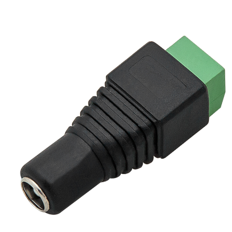 Female Jack 5.5/2.5mm with Clamping Terminals