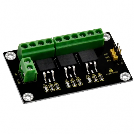 3-way IRF540 High Current MOS Module for Arduino - Keyestudio KS0449