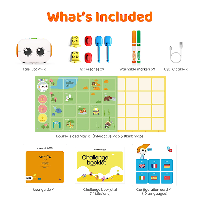 MATATALAB - Tale-Bot Pro Robô Educacional