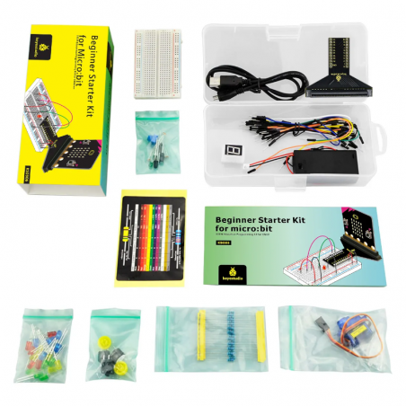 Micro:bit Beginner Starter Kit (with micro:bit board) - Keyestudio KS0306
