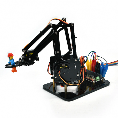 Complete 4DOF Acrilic Robot Arm Kit for Micro:bit (no micro:bit board ...