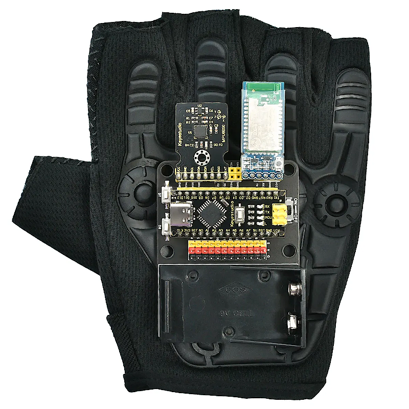 Motion Sensing Glove Gesture based on Arduno Nano and MPU6050 (Battery ...
