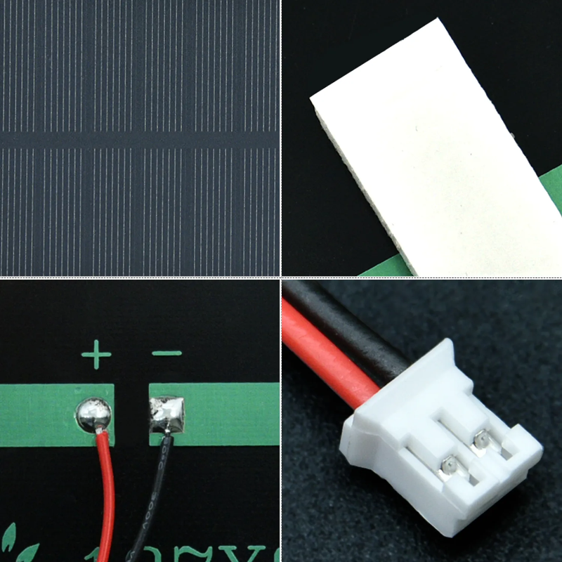 Solar Panel 5V 0.4W with cable - 60mm*60mm