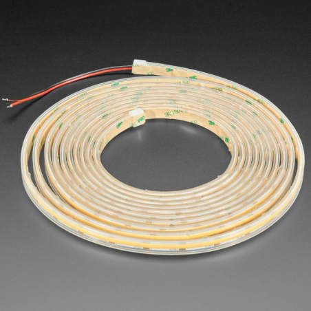 ULTRA FLEXIBLE COB LED STRIP, 12V IP67 480 LED/M, NATURAL WHITE - 5 METER