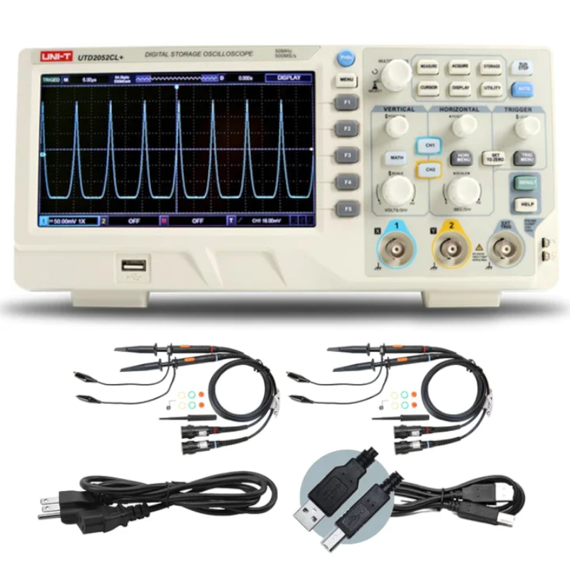 OSCILLOSCOPE 100MHZ 2 CHANNELS - UTD2102CL+
