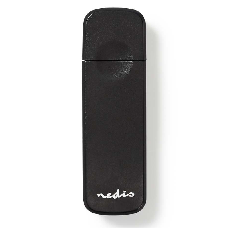 7-in-1 USB 3.0 Memory Card Reader - Nedis CRDRU3100BK