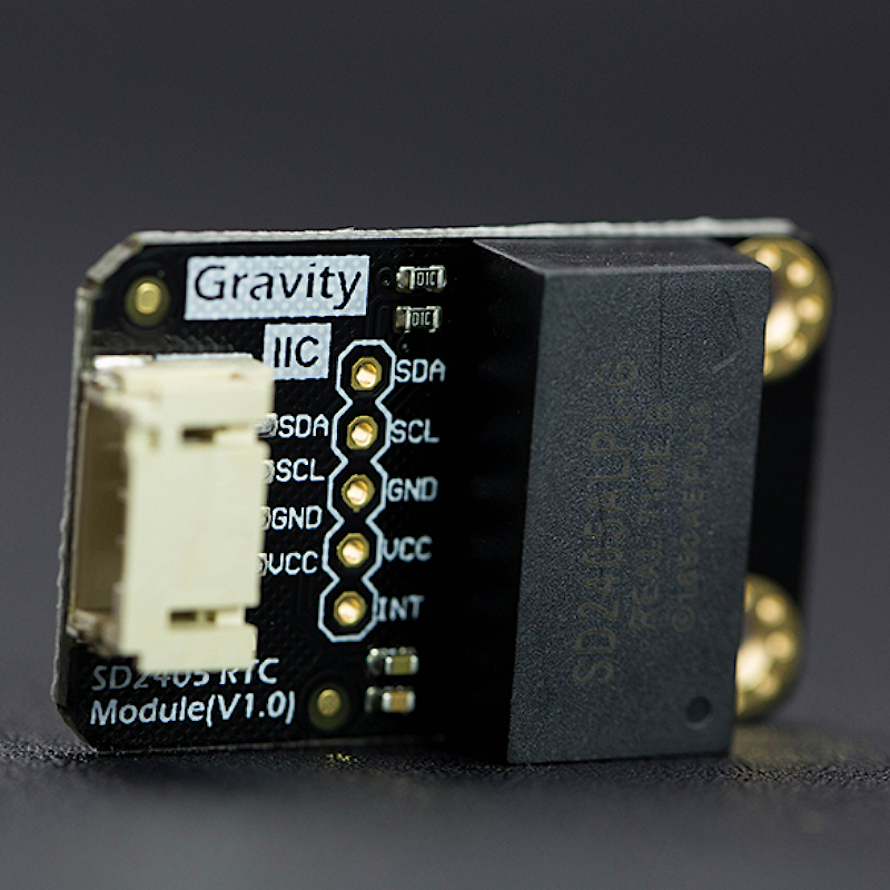 I2C SD2405 RTC Module 3.3V~5.5V with internal battery - DFRobot DFR0469