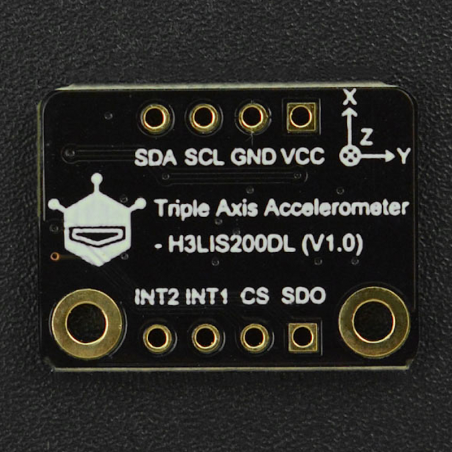 I2C H3LIS200DL Triple Axis Accelerometer Breakout (±100g/±200g) - DFRobot SEN0408