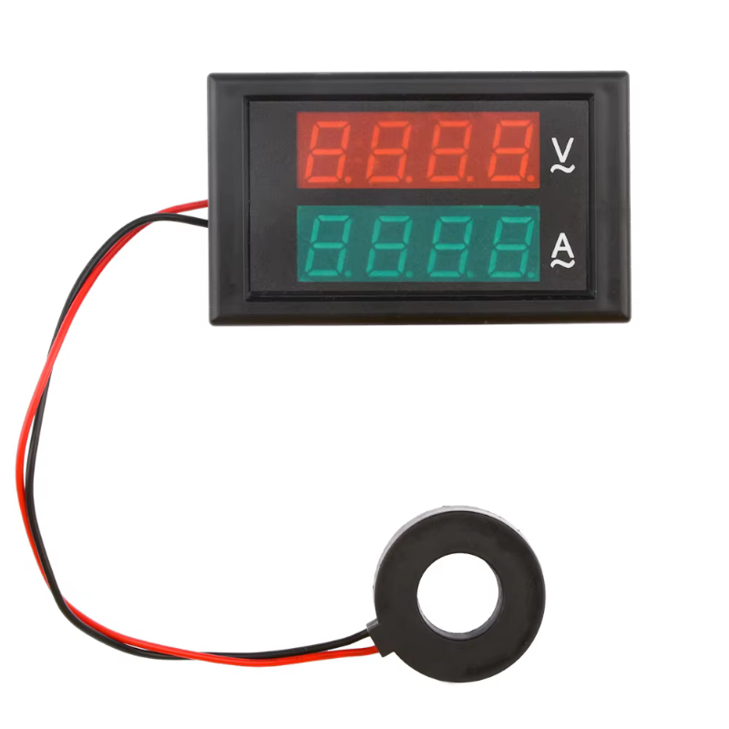 Digital Pannel AC VOLTMETER AMMETER 0~100A 80~300VAC With Currrent ...
