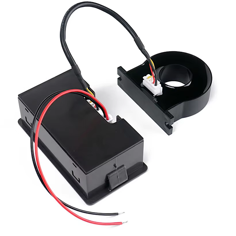 H56CH Digital Hall Coulomb Meter Battery Monitor 9~100V 50A with sensor