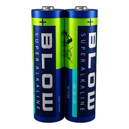 BLOW SUPER ALKALINE AA LR6 battery - Pack 2 units