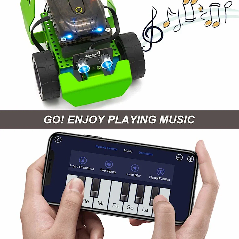 Robobloq Q-Scout - STEAM Programmable Robot