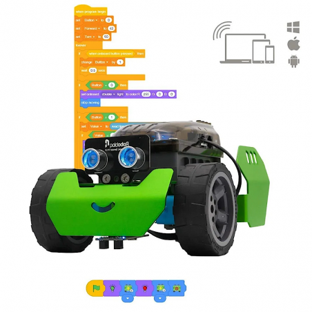 Robobloq Q-Scout - STEAM Programmable Robot