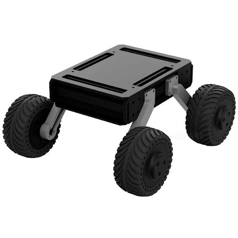 DDSM115 All-In-One Design: Roda com Motor PMSM RS485 e Driver Embutidos ...