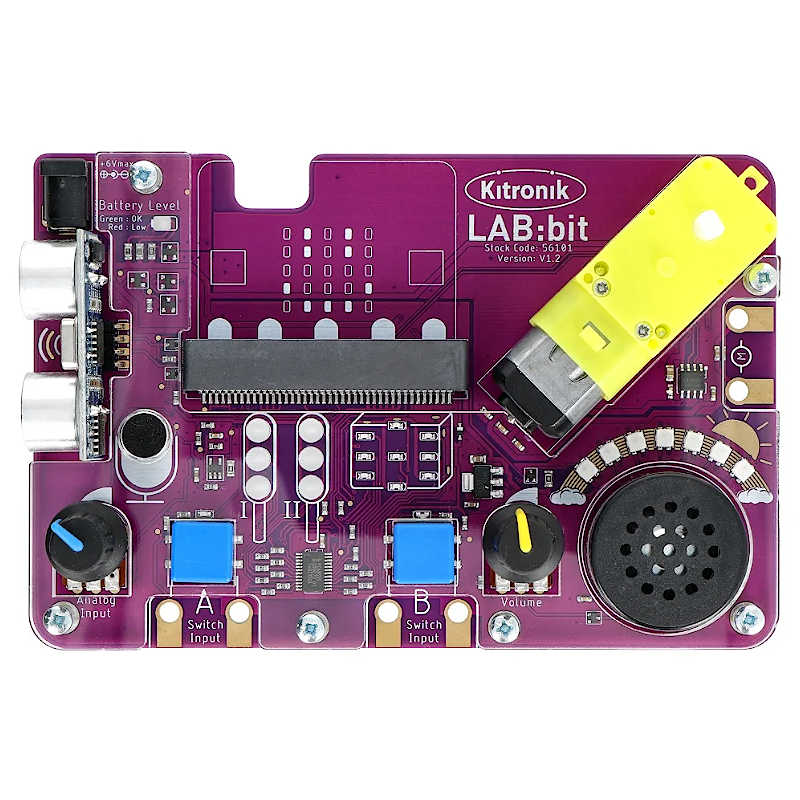 Kitronik LAB:bit educational platform for BBC micro:bit - 56101