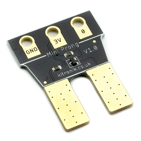 Sensor de humidade do solo 'Mini' Prong para BBC micro:bit - Kitronik 56107