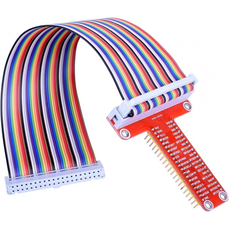 Breadboard Pi Extender Kit for Raspberry Pi 40 pin (T-Cobbler)