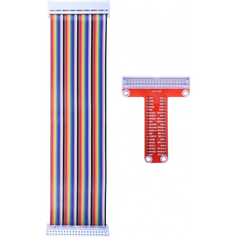 Breadboard Pi Extender Kit for Raspberry Pi 40 pin (T-Cobbler)