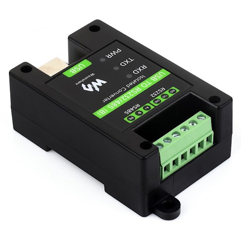 Conversor USB para RS232/485 isolado para ambiente industrial c ...