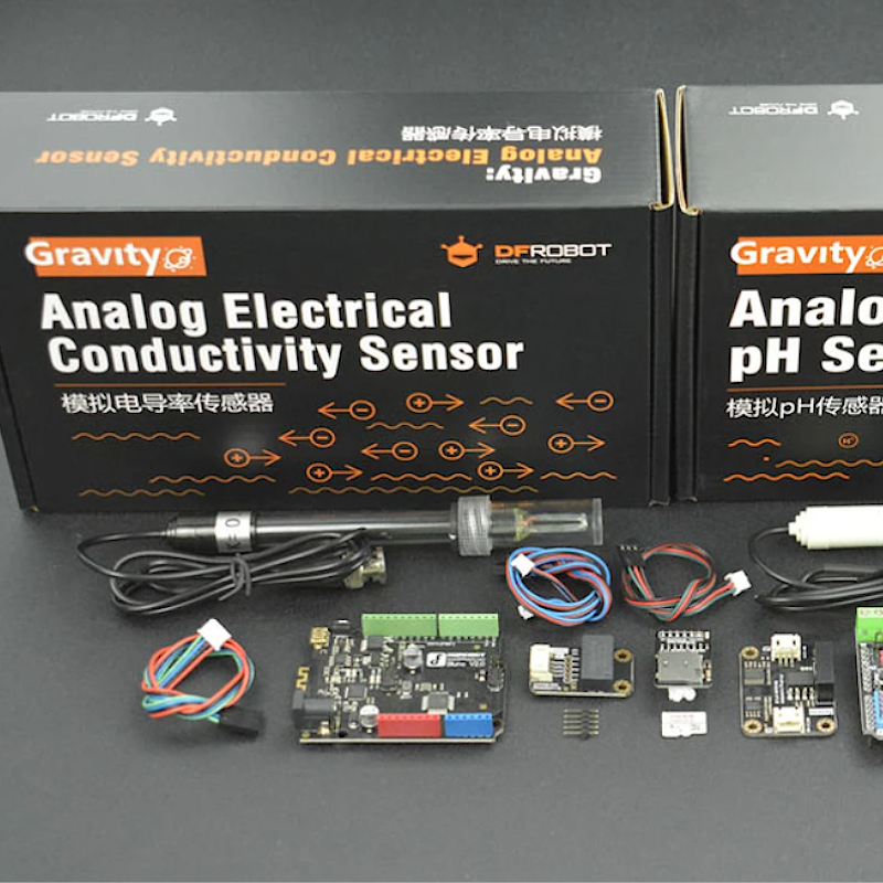 Gravity: KnowFlow Basic Kit - A DIY Water Monitoring Basic Kit - DFRobot KIT0131
