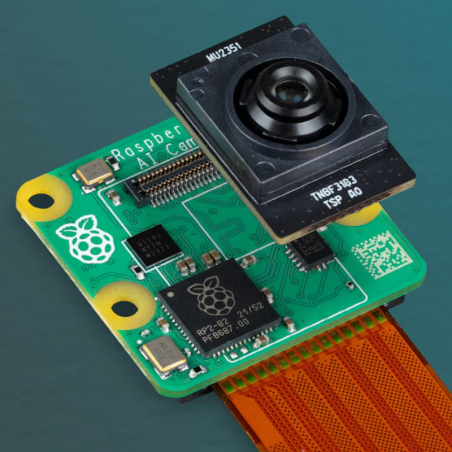 Official Raspberry Pi AI Camera, 12MP IMX500 Vision Sensor - Raspberry ...