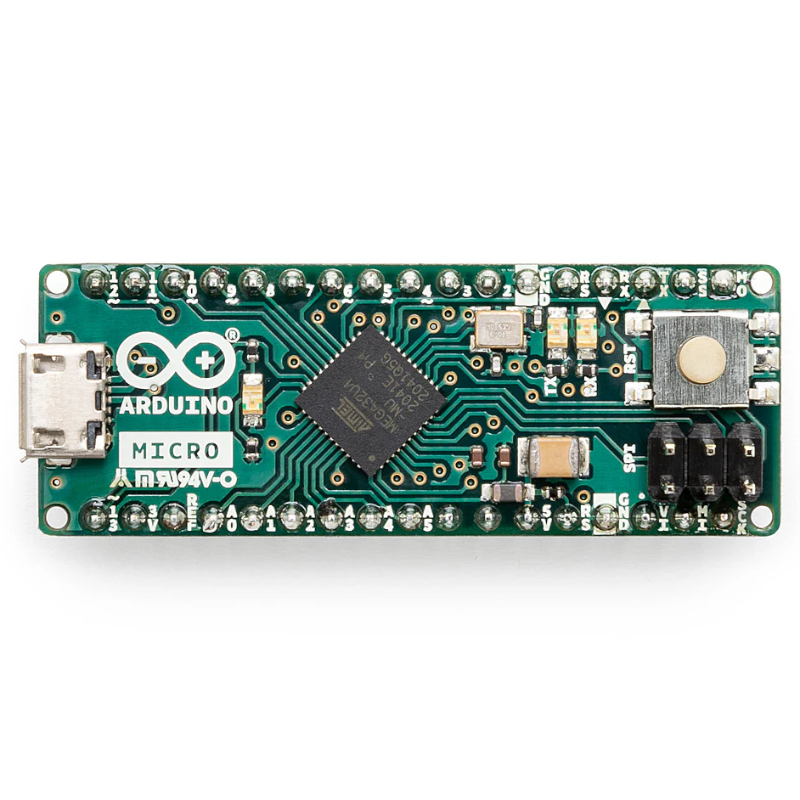 Arduino Micro c/ headers soldados - Arduino A000053