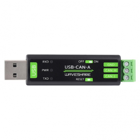 USB to CAN Adapter Model A with STM32 Chip - Waveshare 23635