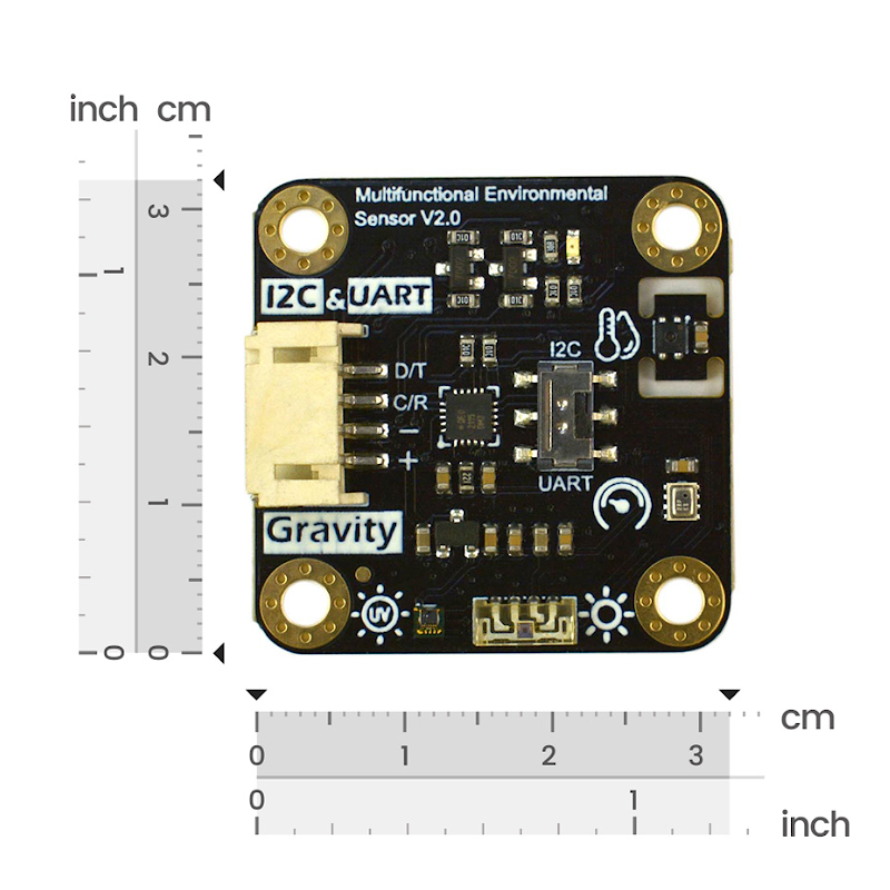 High Accuracy Temperature, Humidity, Pressure, Ambient Light and UV ...