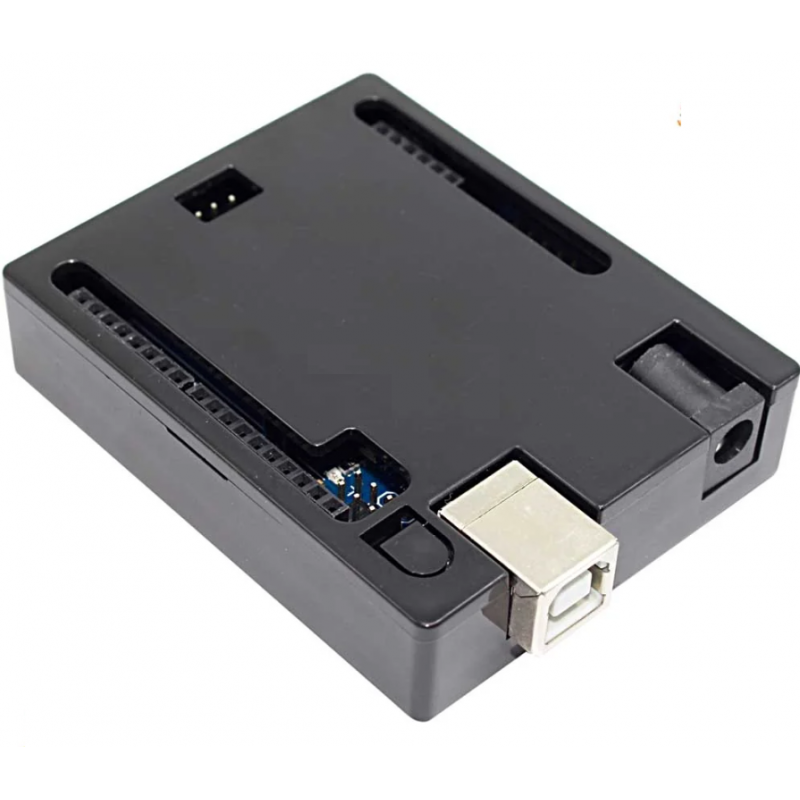 Arduino Uno Enclosure - Black Plastic